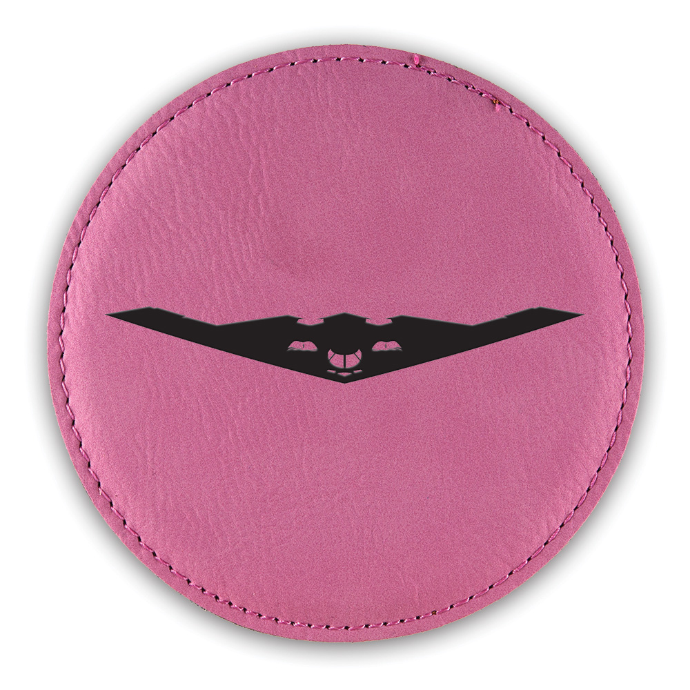 B-2 Spirit Coaster Laser Engraved Leatherette - Round Coasters - Many ...
