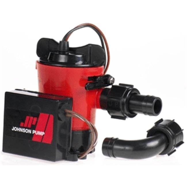 Johnson Pump 07503-00 Johnson Pump 500 GPH Auto Bilge Pump 3-4 .in Hose ...