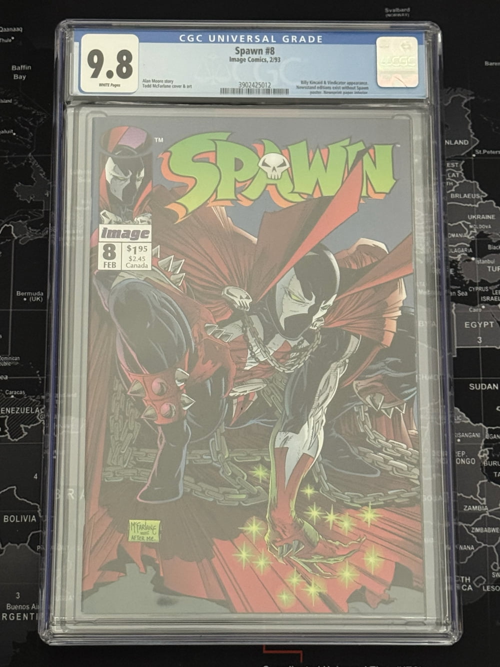 Spawn #8 - CGC 9.8 Comic Book - Walmart.com