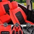 2000-2026 for HYUNDAI SONATA Seat Cover, Waterproof Leather 5 Seats ...