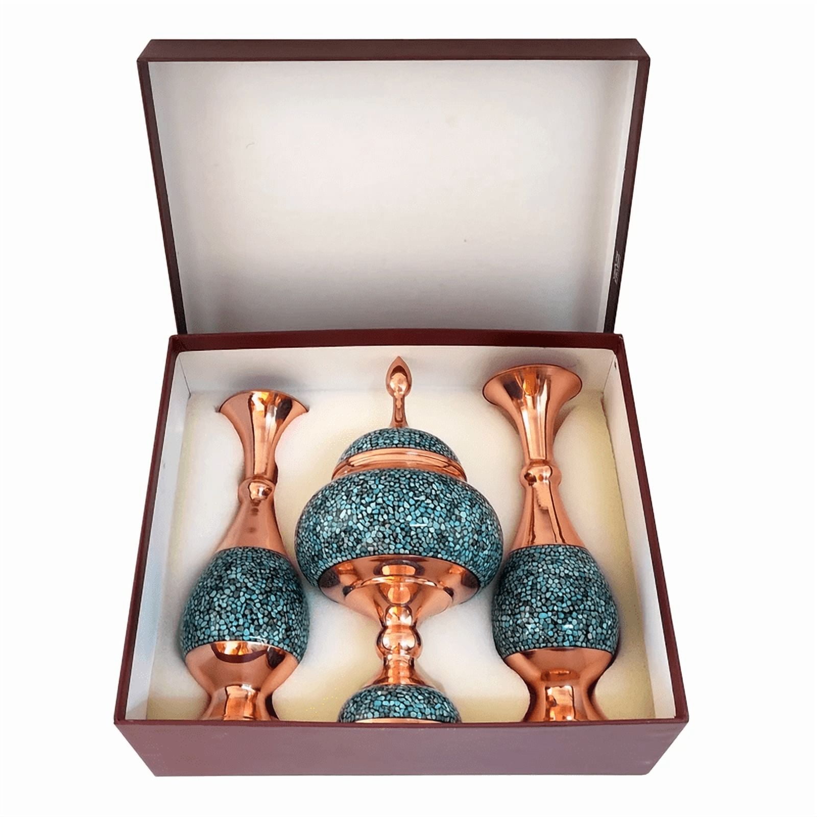 Click here for That Persian Seller Handcrafted Turquoise Inlaid C... prices