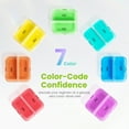 Apenu Weekly Pill Organizer, 7-Day Large Pill Box, AM PM for Travel ...