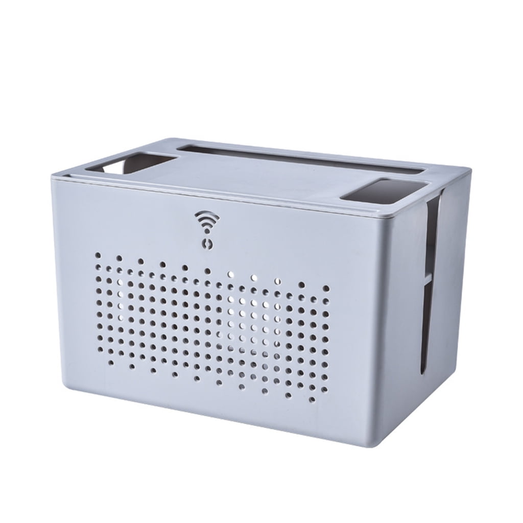 Double-layer Wireless Wifi Router Storage Box Desktop Socket Wire ...