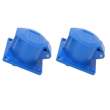 Gupbes 2Pcs Industrial Power Socket Single‑Phase 3‑Pin Explosion‑Proof ...