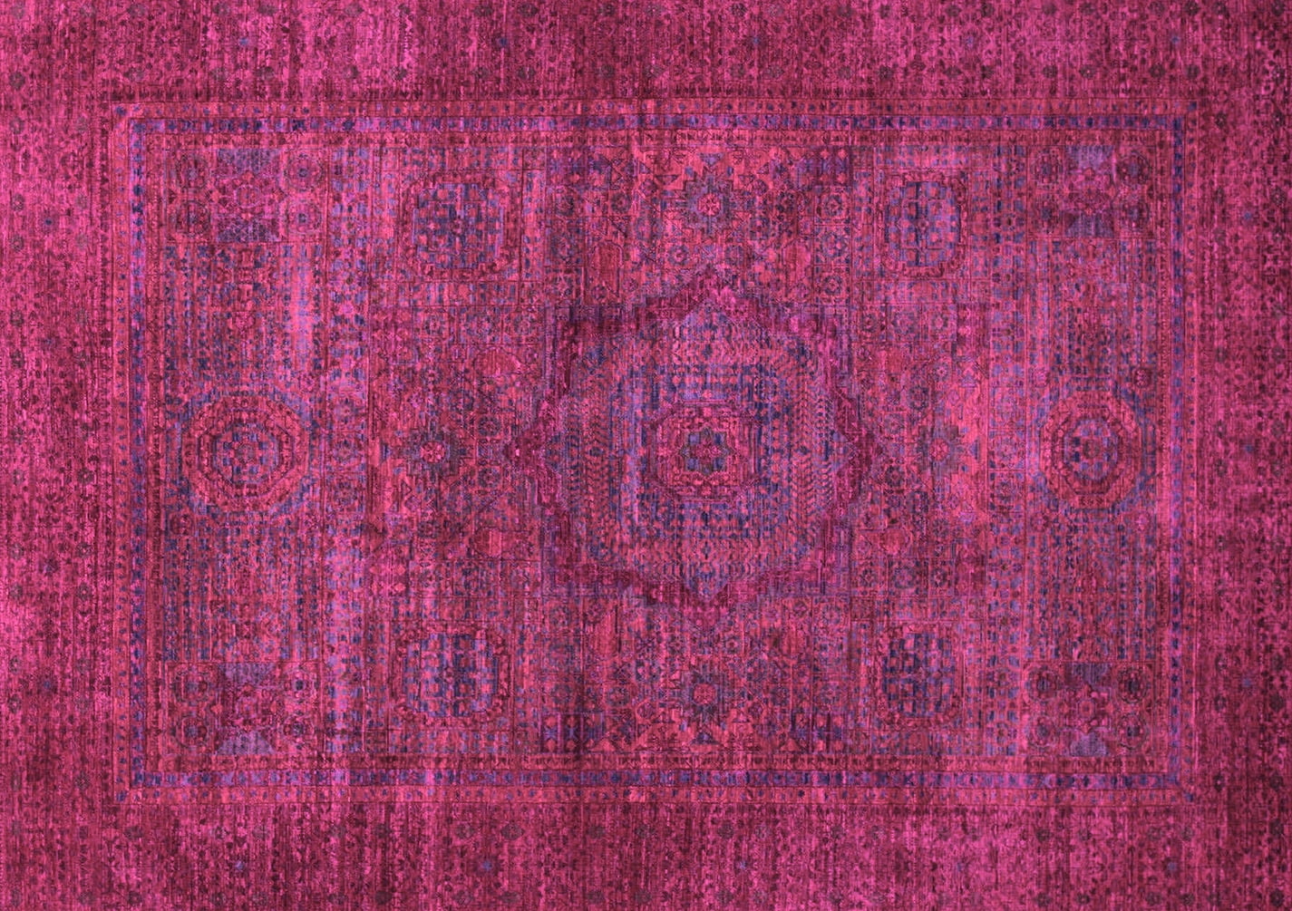 Ahgly Company Indoor Rectangle Abstract Pink Modern Area Rugs, 2' x 3 ...