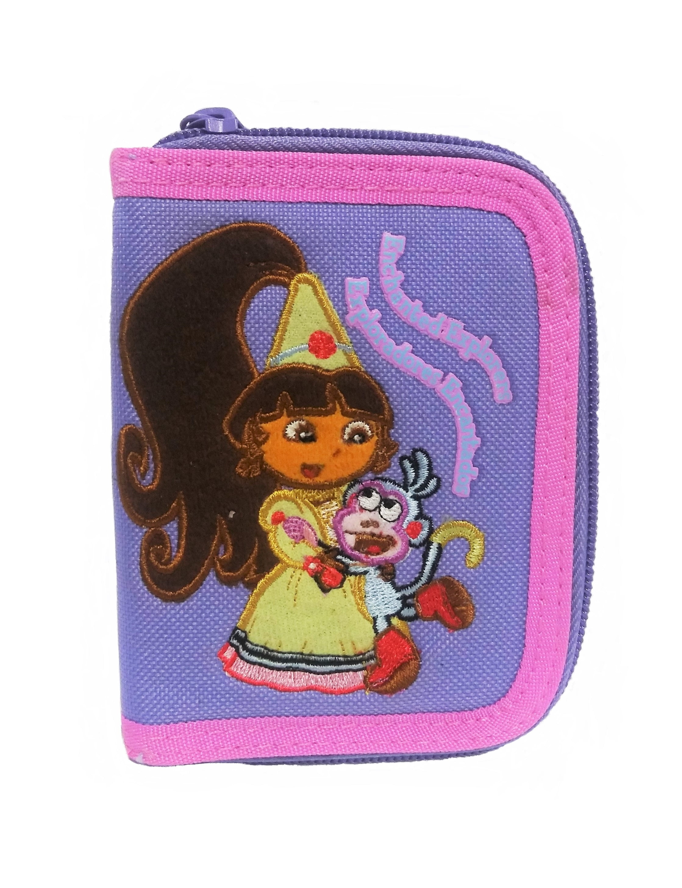 Dora the Explorer Bifold Wallet Purple Princess - Walmart.com