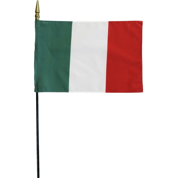 Royal Standard of Italy 1880-1946 Table Flag 5'' x 5'' plastic stick ...