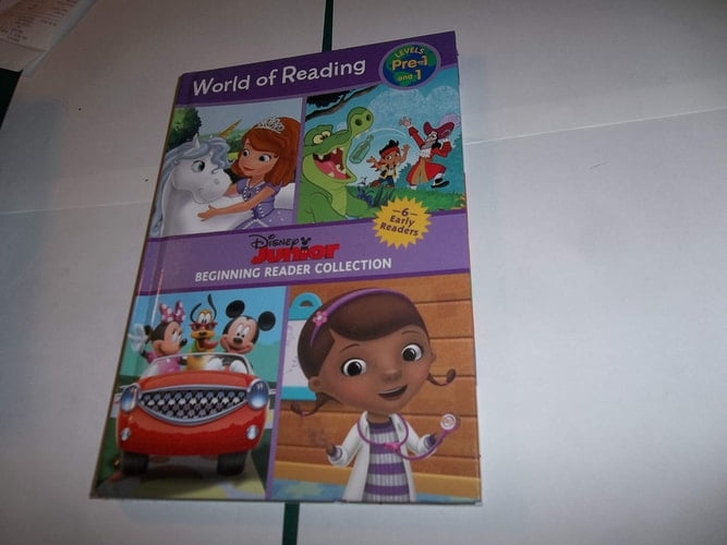 Pre-Owned world of reading disney junior beginning reader collection ...