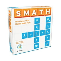 Pressman, Educational Board Game, Smath, Math Fun for Kids Ages 6 ...