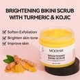 Kuozhuow Bikini Area Exfoliator Exfoliating Body Scrub Scrub Kojic