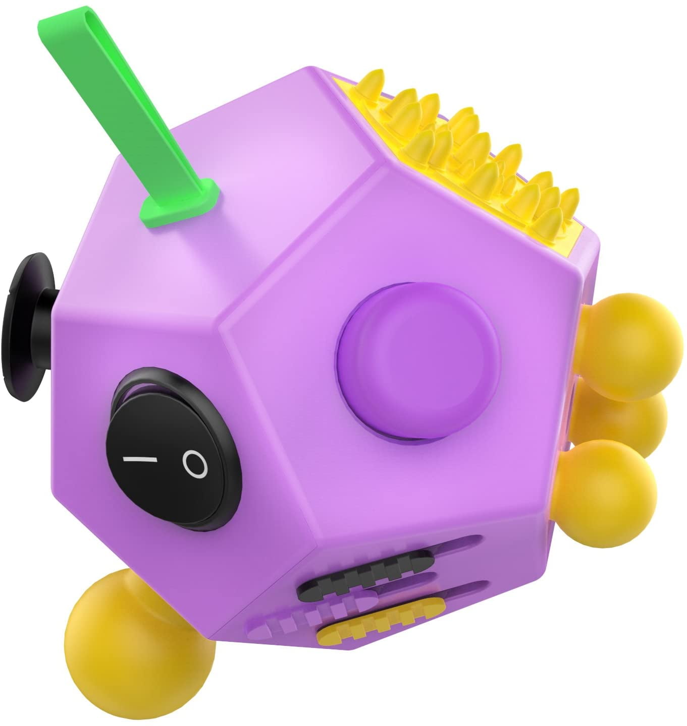 Cubo antiestrés de 12 lados, Fidget Twiddle Cube Dodecagon Juguete ...