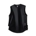 Big & Tall Men's Sleeveless Tank Top Breathable Mesh Muscle Workout ...