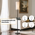 DAYBETTER LED Floor Lamps, 3 Colors Temperature, 9W LED Bulb, Modern ...