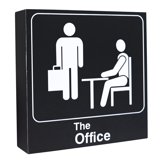 The Office Logo 6 x 6 Inch Wood Box Sign - Walmart.com