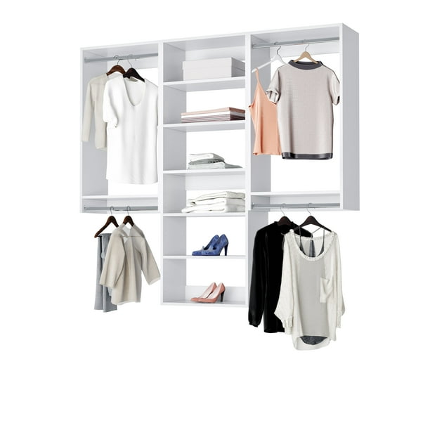 Modular Closet System - Hanging Closet Organizer and Closet Shelves - A ...