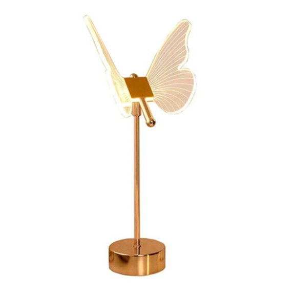 Simple Designs 11.8" Mushroom Magic Dimming LED Touch Stick Lamp ...