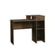Mainstays Student Desk with Easy-glide Drawer, Canyon Walnut Finish ...