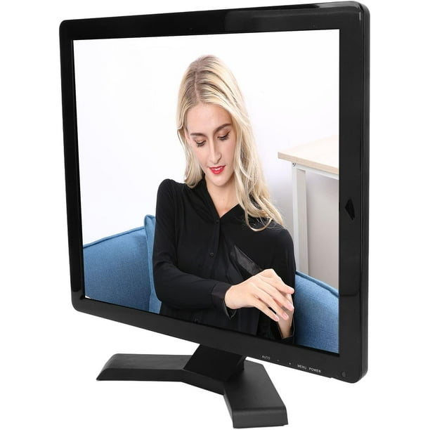 GFDYREE 19 Inch LCD Monitor, VGA AV BNC USB DC Input Dual Speakers HD ...