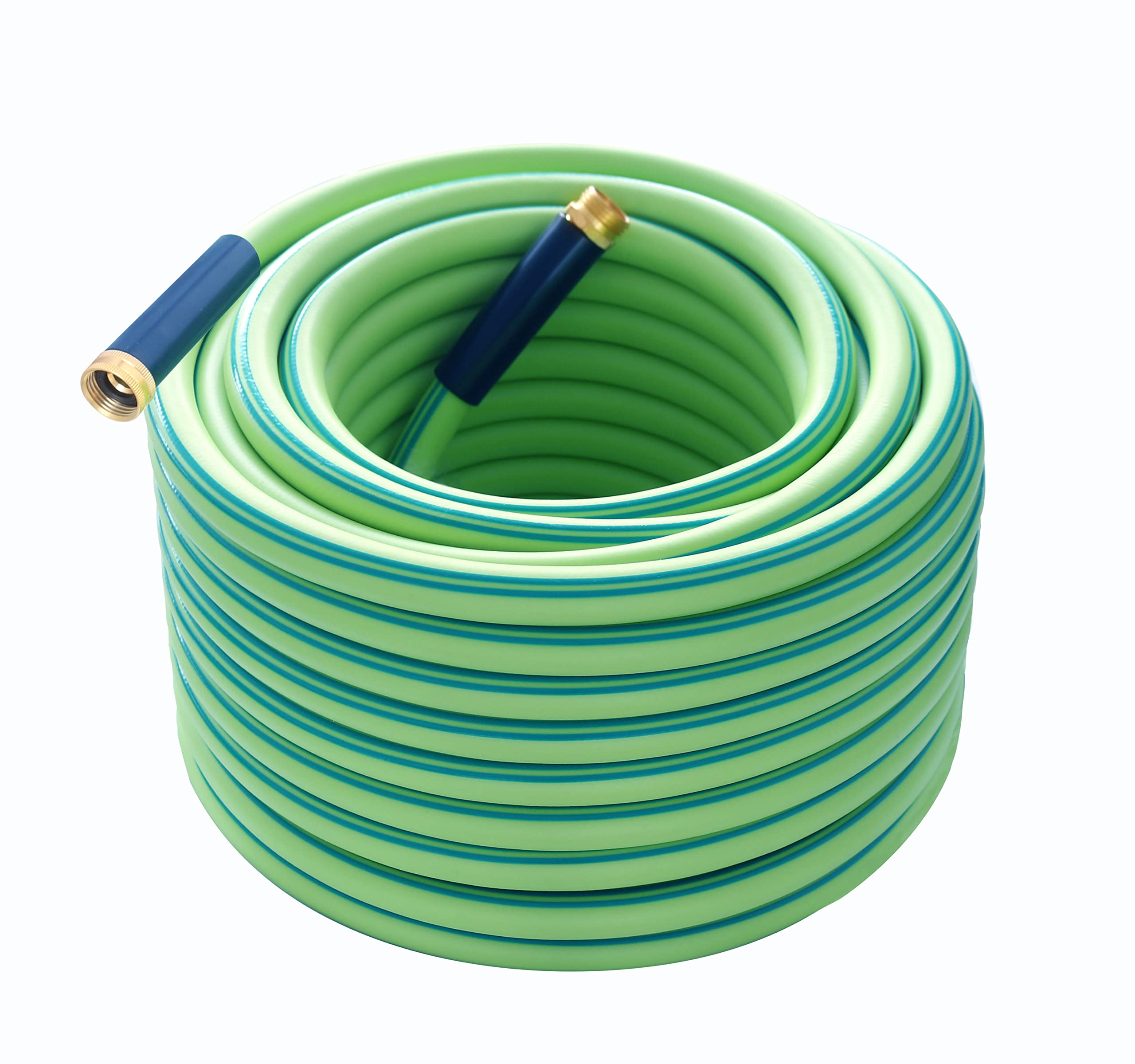Atlantic Heavy Duty Garden Hose 5/8 Inch x 100 Foot Green Color Water ...