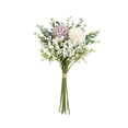Artificial Hydrangea and Baby's Breath Bouquet for Home Decor, Wedding ...