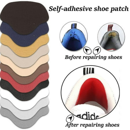 Shoe Heel Repair Patch, Self adhesive Shoe Heel Patch Shoe Sneaker Hole ...