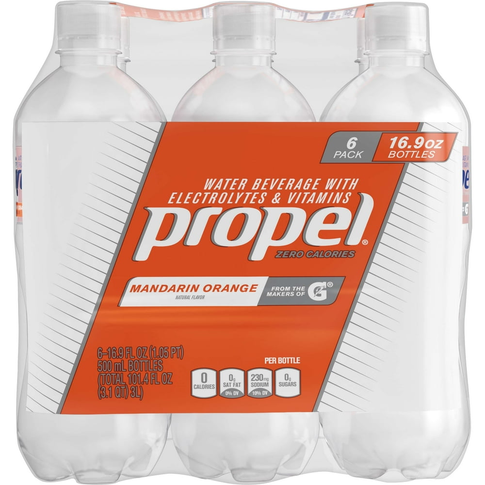 Propel 500ML 24 Pk Mandarin Orange - Walmart.com - Walmart.com