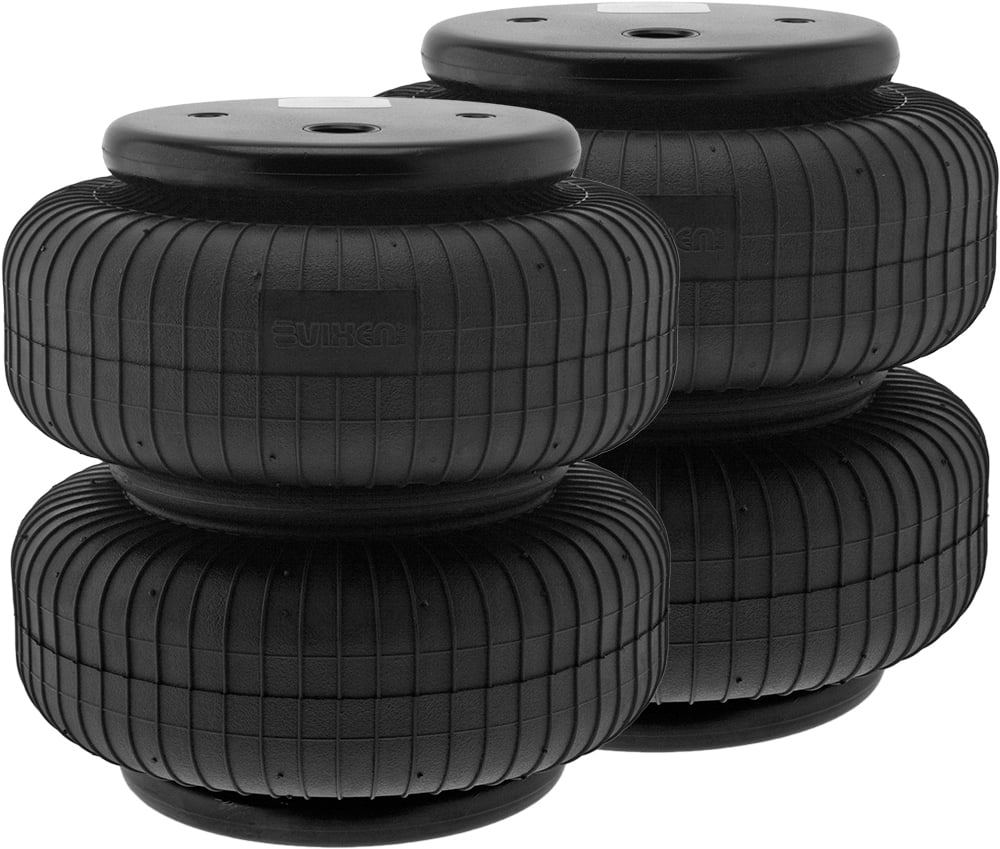 Vixen Air 1/2" NPT Single Air Port Heavy Duty Suspension Air Spring/Air ...