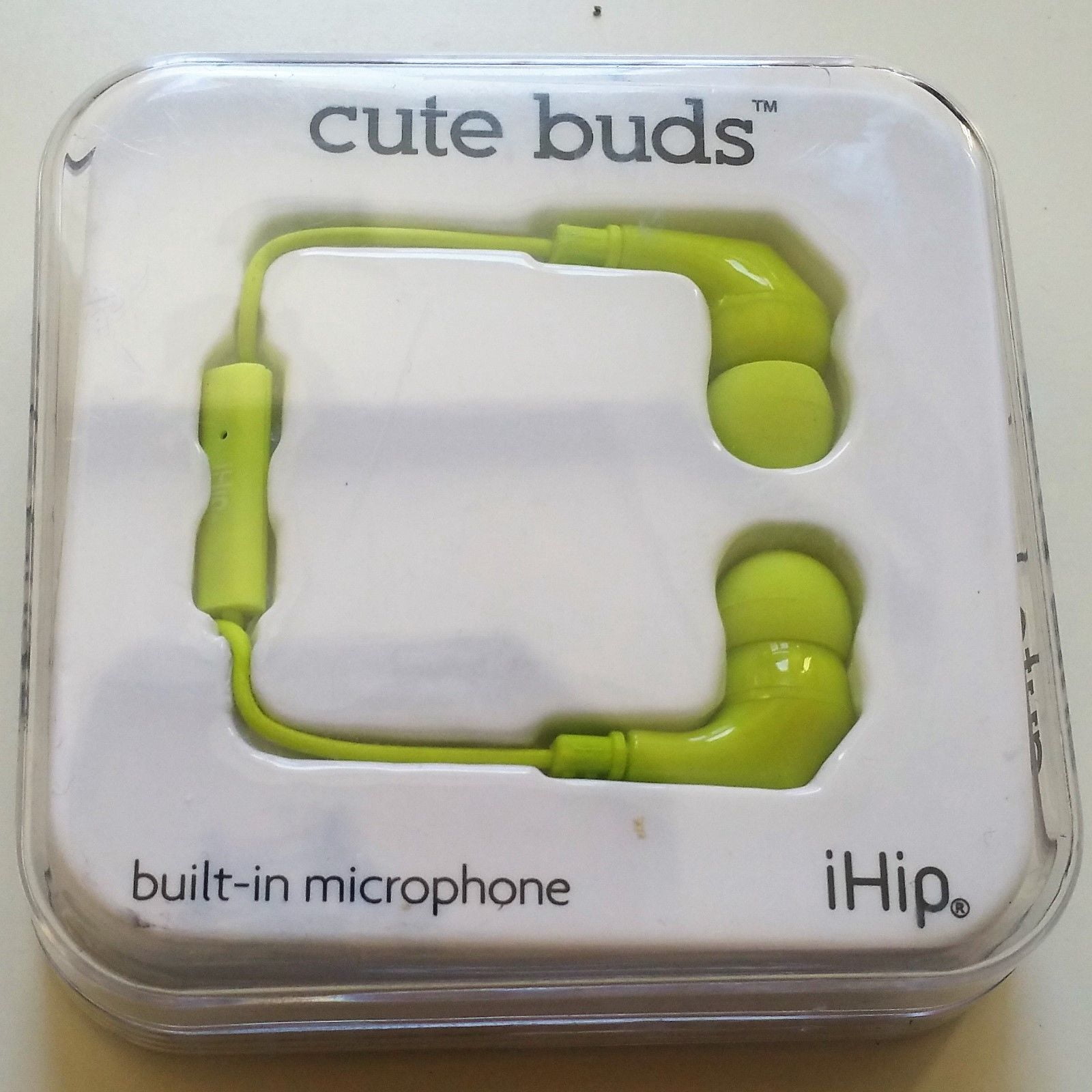 iHip Cute Buds Earbuds w/ Built-in Microphone / Pause Play - Walmart.com