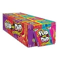 Flip and Dip Gummy Candy and Sour Gel Dip, 3.4 Ounce - 8 Count Display ...