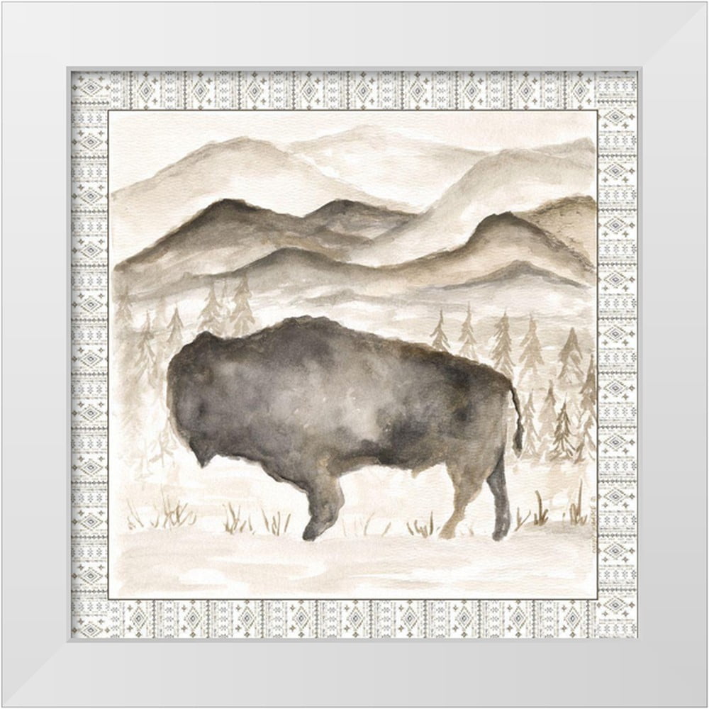 Shamp, Cindy 26x26 White Modern Wood Framed Museum Art Print Titled ...