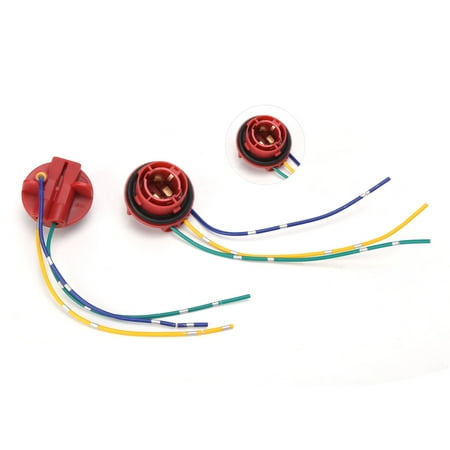 Peahefy DRL Lamp Socket,Light Bulb Socket,2pcs 12V 1157 LED Bulb ...