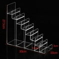 Transparent Acrylic Riser Display Shelf Multilayer Reveal Hand Purse ...