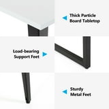 "Black Office Conference Table 94.48"" L x 47.24"" W with Rectangle ...