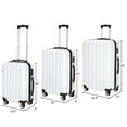 Veryke 3 Piece Multifunctional Luggage Set, Large Capacity Traveling ...