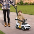 4-in-1 Ride On Push Car for Toddlers 1-3 with LED Lights, Music, Horn ...