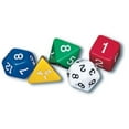 Achieve It! Polyhedra Dice, Assorted Shapes & Colors, Set of 10 ...