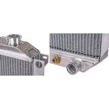 JEGS 51942 Ready Fit Aluminum Radiator 1987-2006 Jeep Wrangler (Down ...