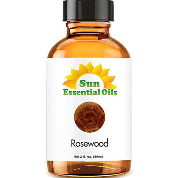 Sun Essential Oils 2oz - Rosewood Essential Oil - 2 Fluid Ounces ...