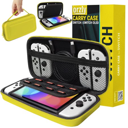 Orzly Carrying Case for Nintendo Switch OLED and Switch Console ...