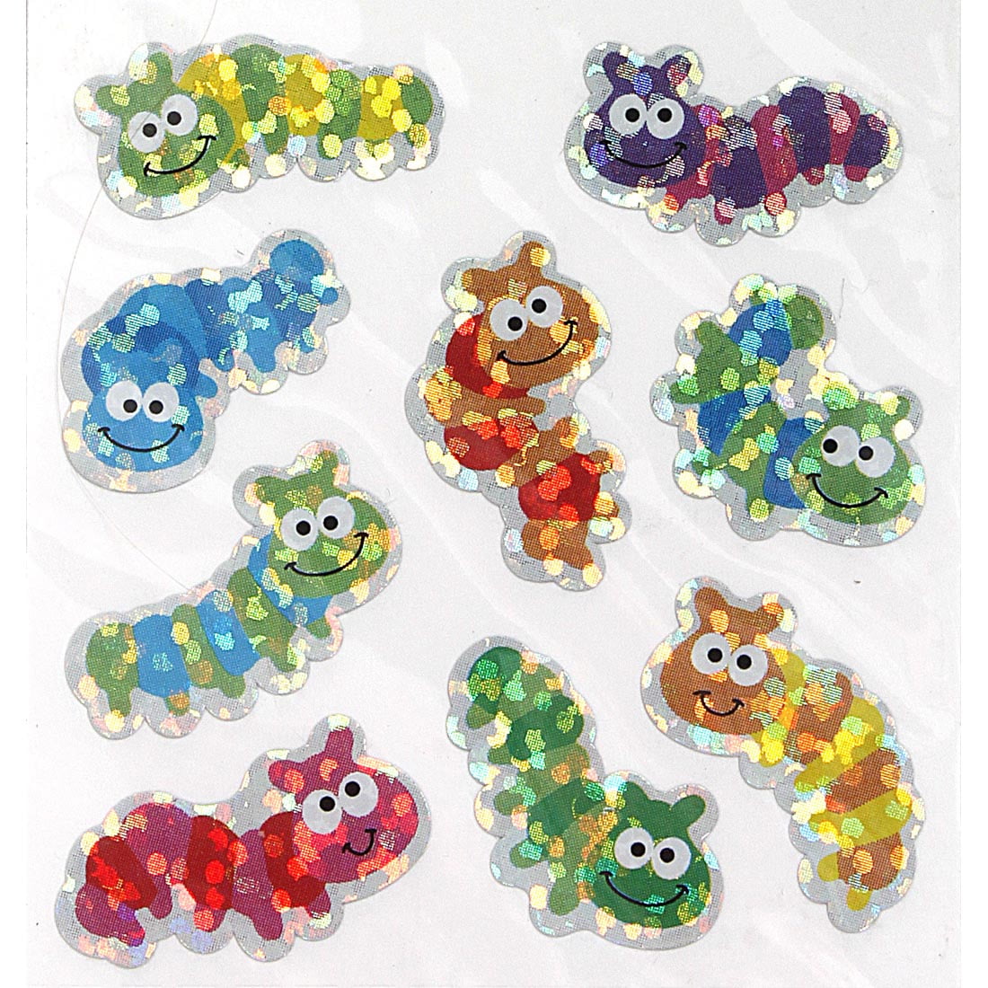 Caterpillars Sandylion Acid-Free Stickers - Walmart.com