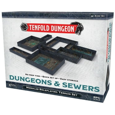 Tenfold Dungeon: The Town - Modular Roleplaying Terrain Set & 5e RPG ...