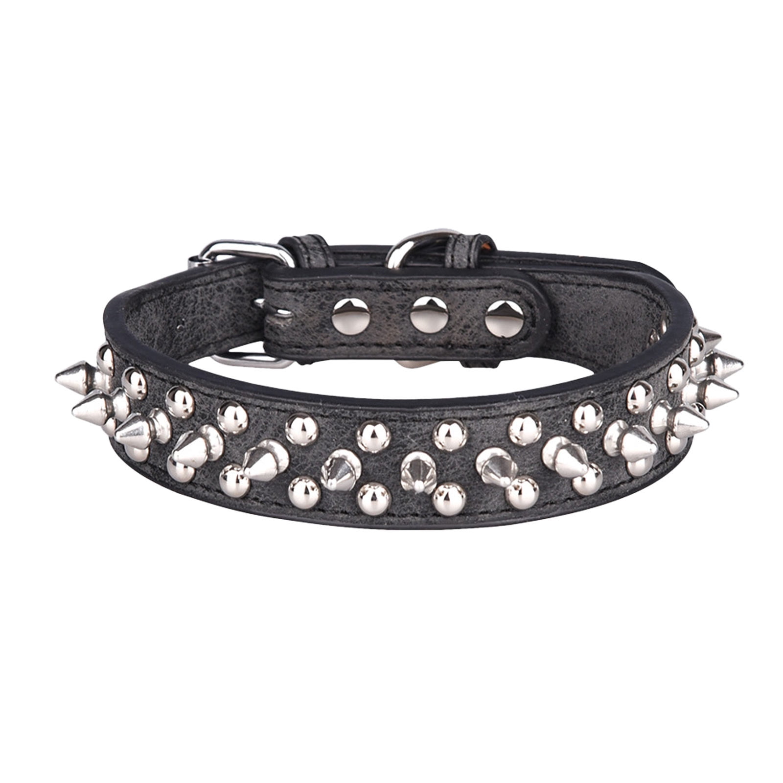 Click here for Yangzheee Dog Collar Studded Leather Dog Collar Fo... prices