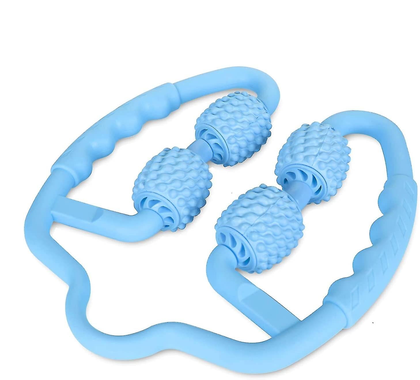 Rodillo de masaje Para aliviar el dolor y la rigidez muscular (azul ...