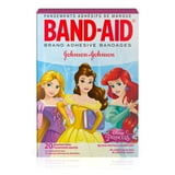 Band-Aid Adhesive Bandages, Disney Princesses, Assorted Sizes, 20 ct ...