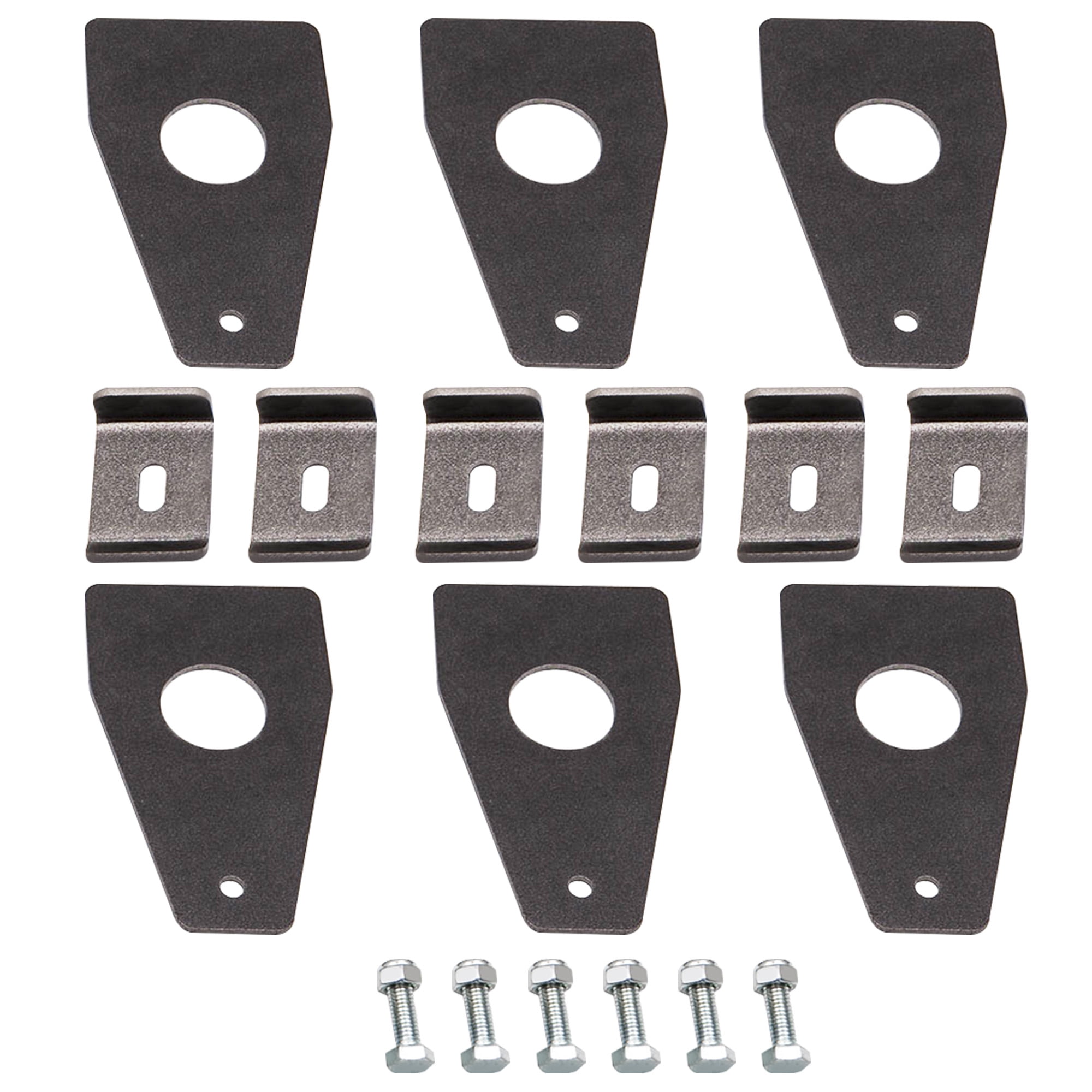 Restored MaXpeedingrods 6Pcs 6 Inch Universal Car Roof Rack Gutter ...