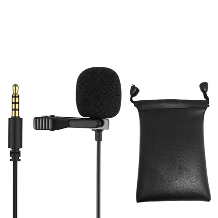 Coiry Mini Clip-on Collar Microphone Mobile Phone Mic for Laptop ...
