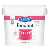 Free Shipping! Satin Ice Red Fondant, Vanilla, 5 Pounds - Walmart.com ...