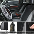 Seat Cover Full Set for Women Included Front Rear Seat Fluffy Steering ...