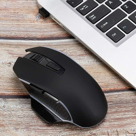 Wireless Mou,. Ergonomic Wireless Optical Gaming Mou,ith Bhing Light ...