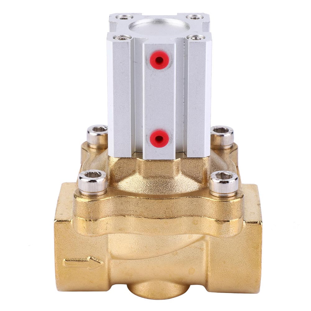 Válvula neumática de latón, válvula de control neumática Válvula de ...